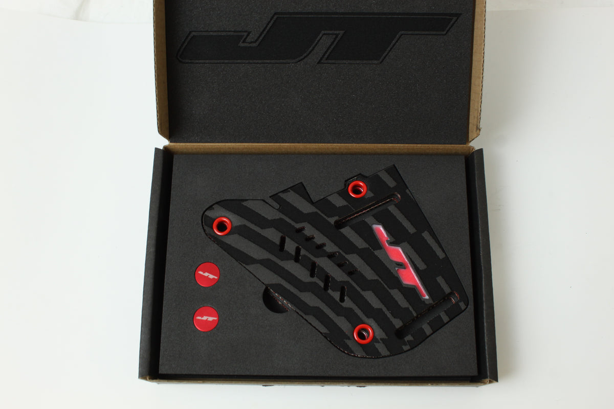 JT Proflex Inline Earset W/ Thumb Screws - Red – Paintball Wizard