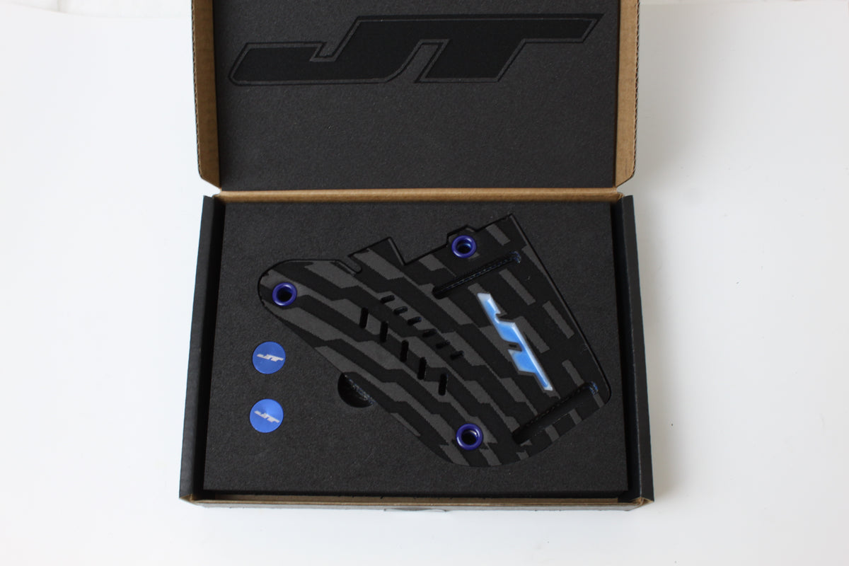 JT Proflex Inline Earset W/ Thumb Screws - Navy Blue – Paintball Wizard