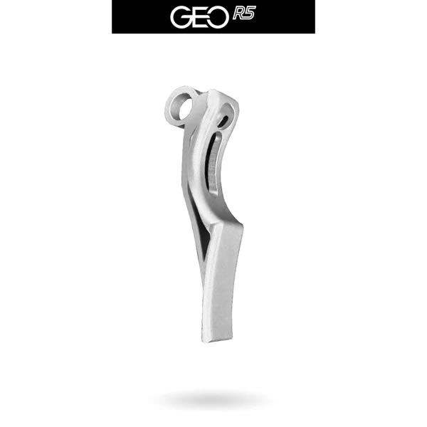 Infamous GEO R5 Deuce Trigger - Type R - Silver (Fits Geo R5, CS2, CS3 – Paintball Wizard