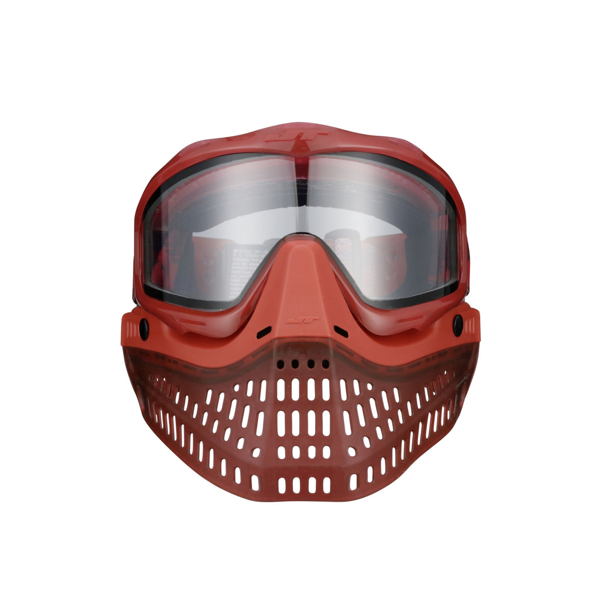 JT Proflex LE Mask - Jan Birthstone Ice - Garnet W/Magnet Chin Strap ...