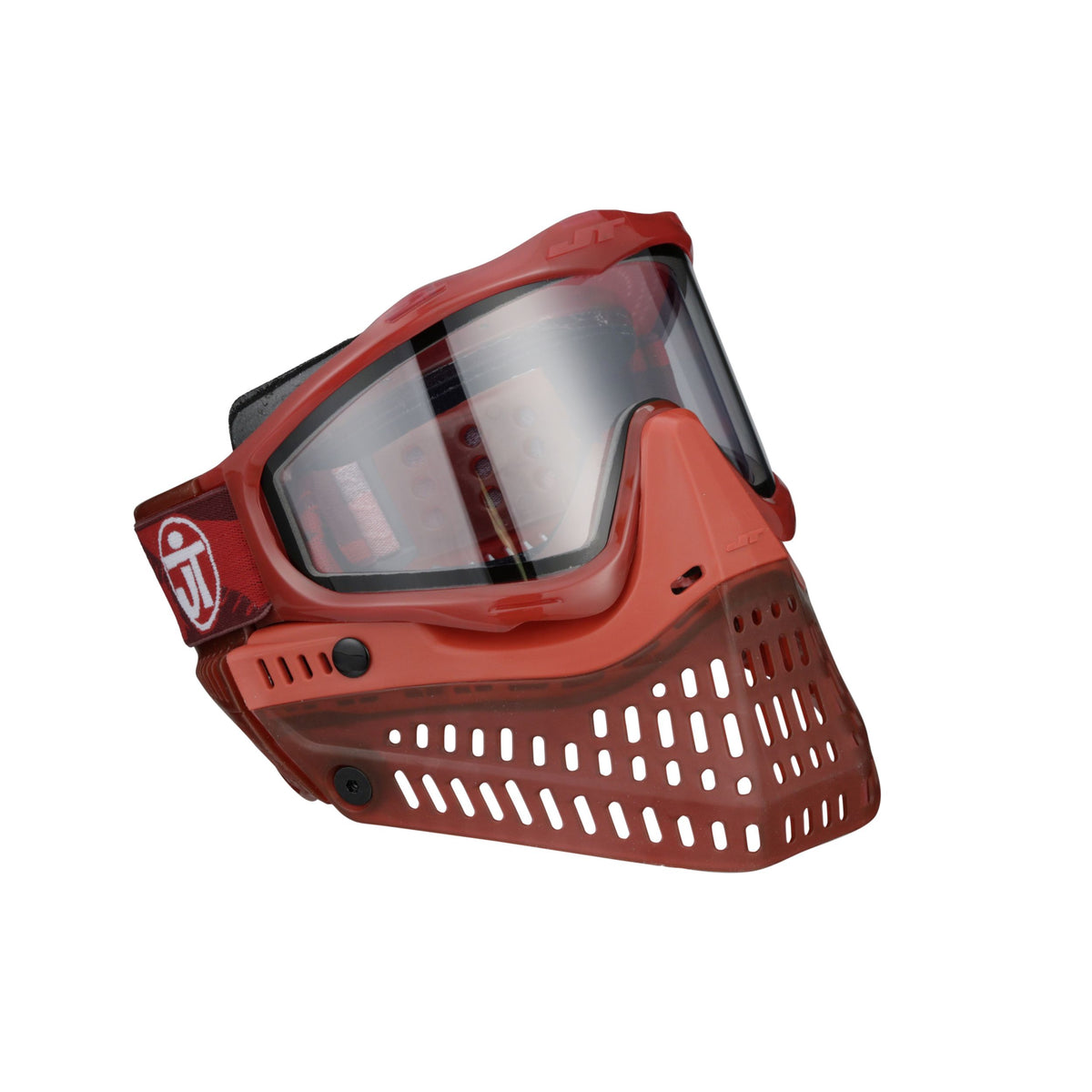 JT Proflex LE Mask - Jan Birthstone Ice - Garnet W/Magnet Chin Strap ...