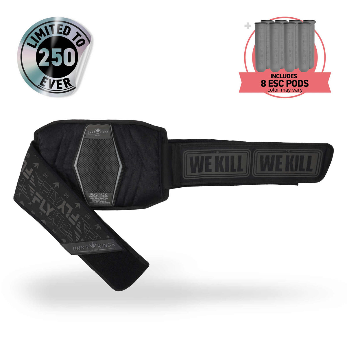 Bunkerkings Fly2 Pack - LE Black Joker - 4+7 + ESC Free 6 Pack Pod Red ...