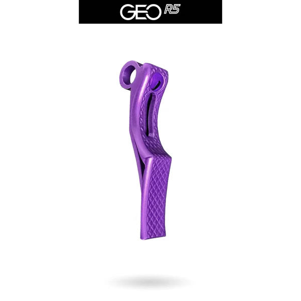 Infamous GEO R5 Deuce Trigger - Haptic Type R - Purple (Fits Geo R5, C – Paintball Wizard