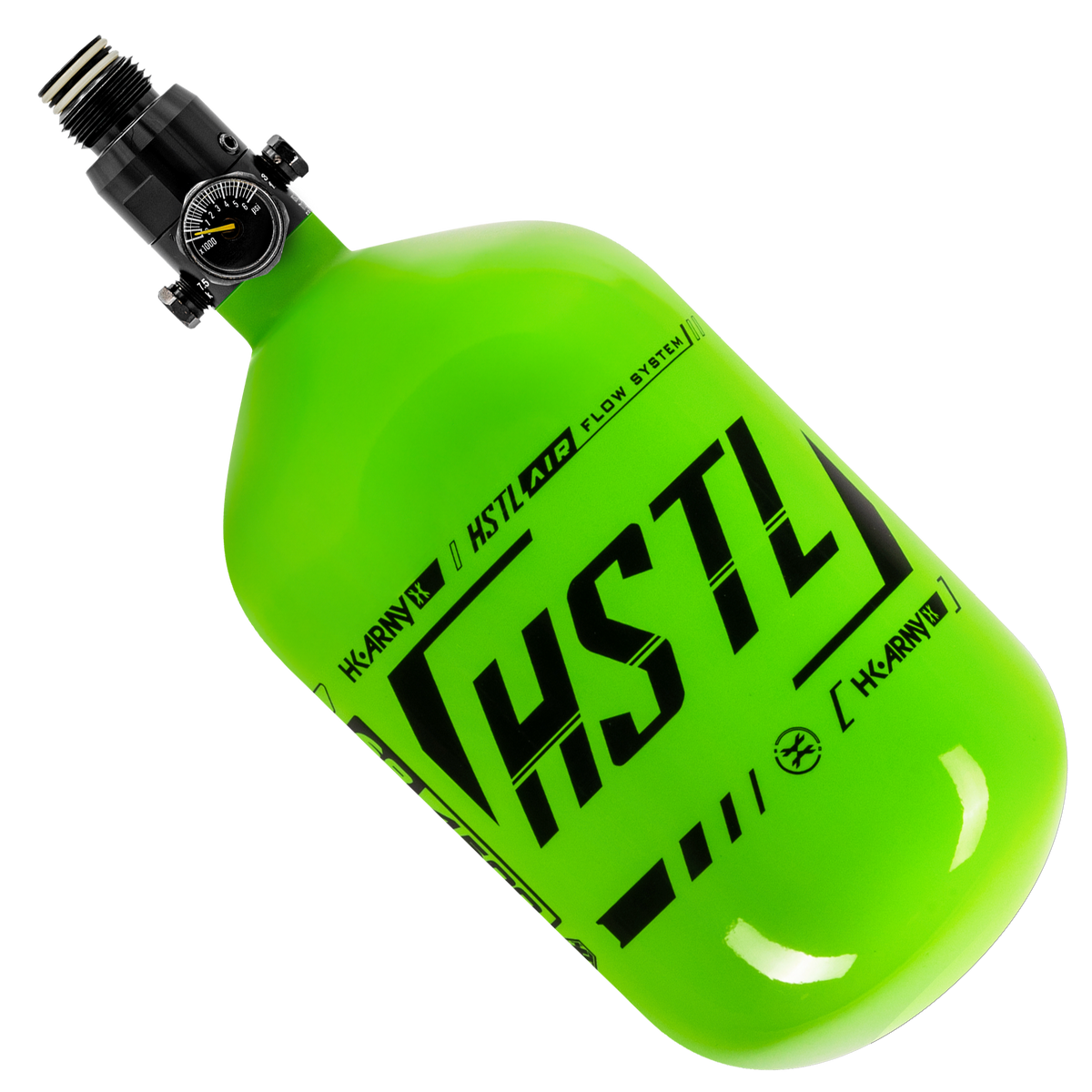 HK Army 68ci 4500psi HSTL HPA Tank - Standard Regulator - Tri Label ...