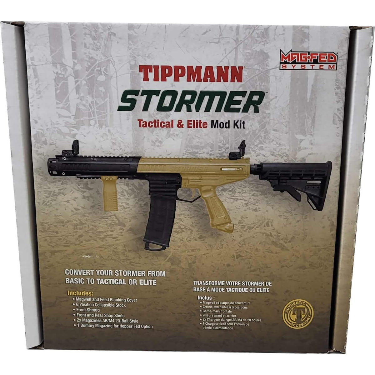 Tippmann Stomer Tactical & Elite Mod Kit - Black – Paintball Wizard