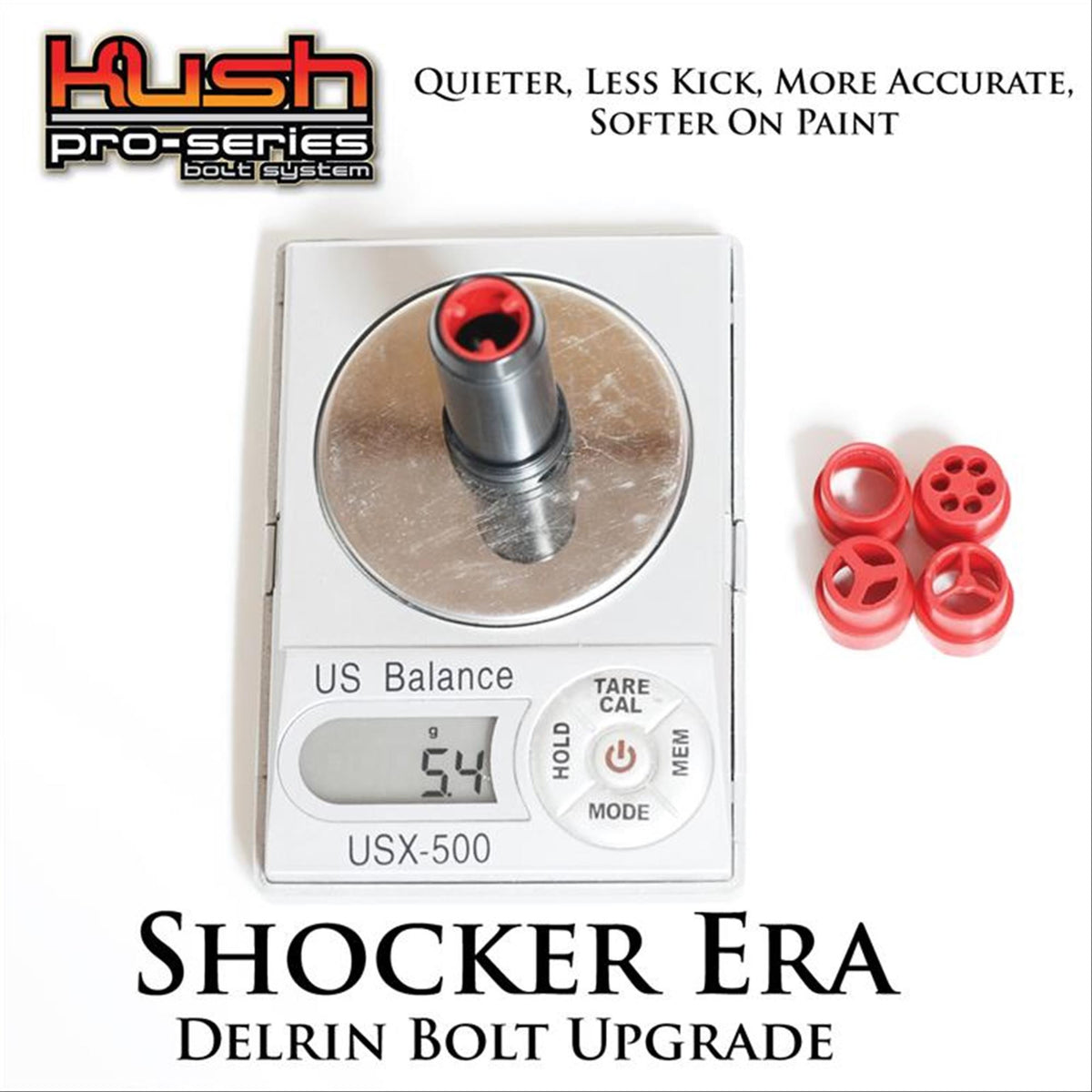 TechT Shocker ERA Kush Pro Bolt - Delrin – Paintball Wizard